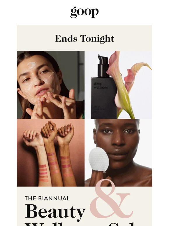 goop Email Newsletters: Shop Sales, Discounts, and Coupon Codes