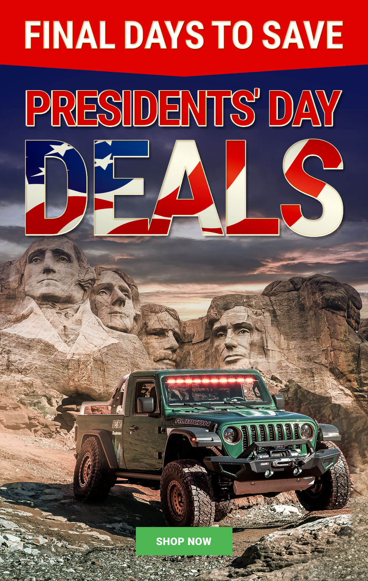 Quadratec: Monumental Presidents Day Deals! | Milled