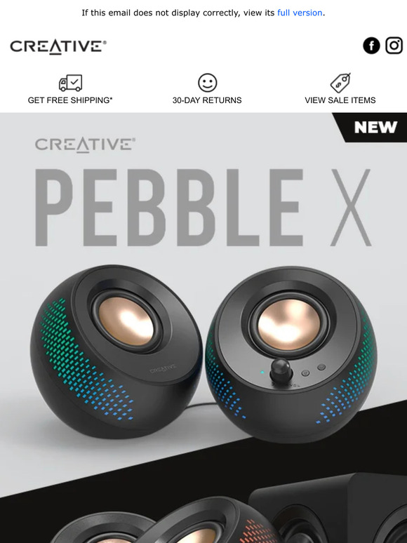 Creative: [NEW LAUNCH] The Iconic Pebbles Just Got Better–Meet Creative ...