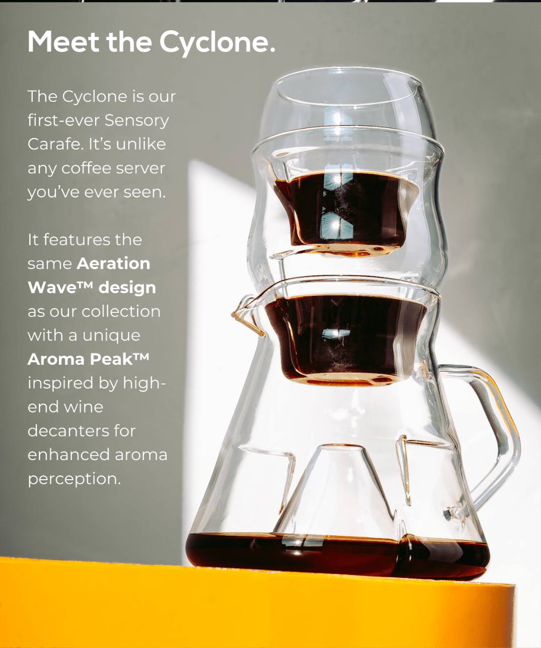 ICOSA Brewhouse: Meet the Cyclone: our first-ever Sensory Carafe. 🌊 ...
