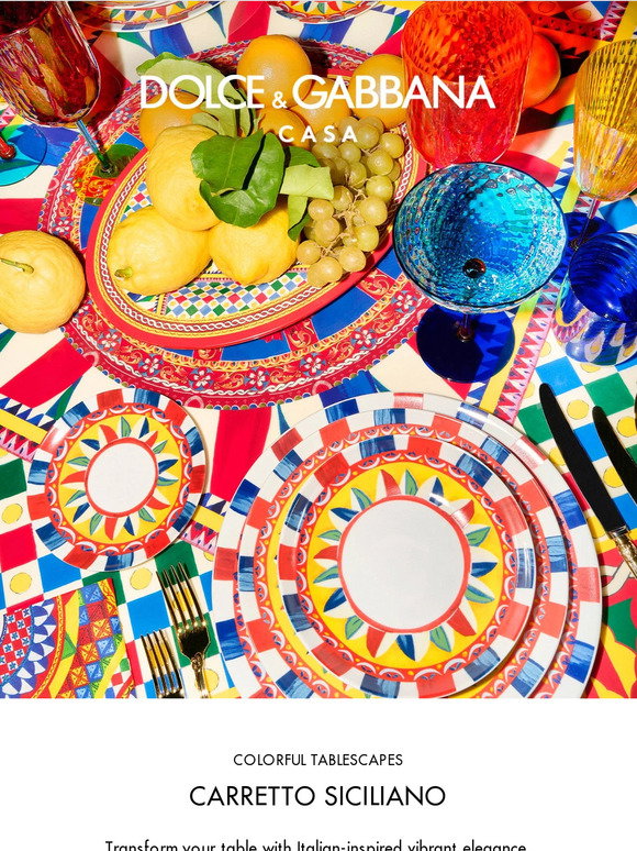 Dolce & Gabbana: Elevated table experience | Milled