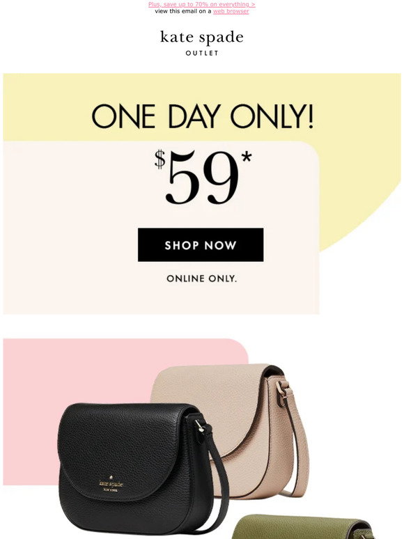 Kate Spade New York Email Newsletters: Shop Sales, Discounts, and ...
