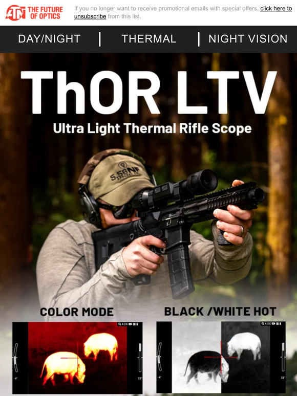 ATN: 🔥See the Heat, Shoot the Moment: ThOR LTV - Your Ultra-Light ...
