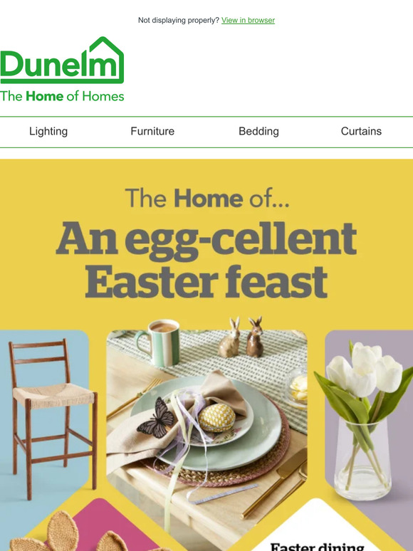 Dunelm: Open for Easter treats 🐰 | Milled