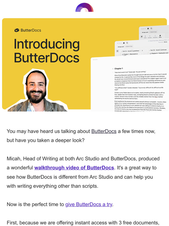 Arc Studio: Get to know ButterDocs | Milled
