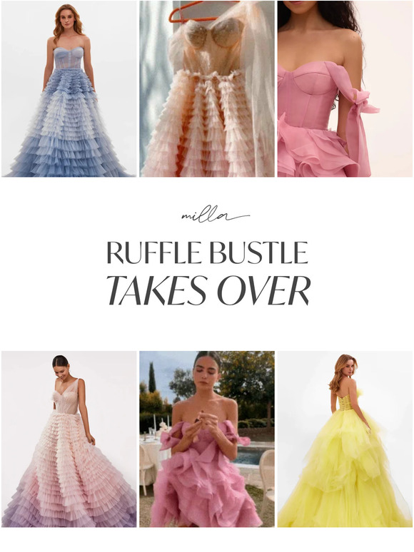 Milla: Ruffle bustle takes over | Milled