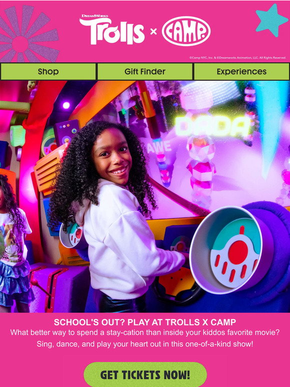 CAMP: Step Into The Colorful World Of Trolls 🌈 🤩 | Milled