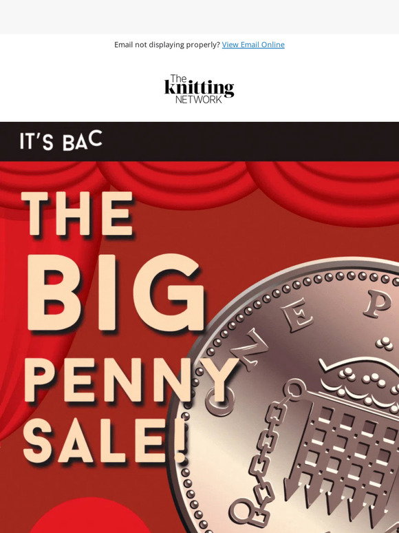 The Knitting Network: It's Back! The BIG Penny Sale 👀 | Milled