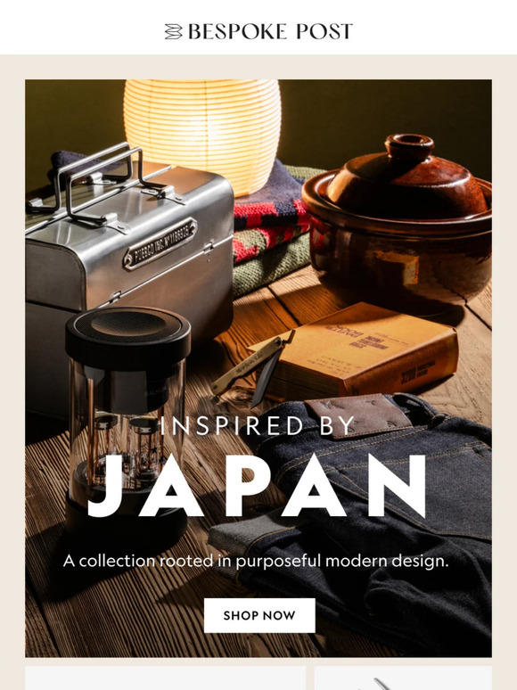 Bespoke Post: Japanese-Inspired Goods from Toyo and Hiroshi Kato | Milled