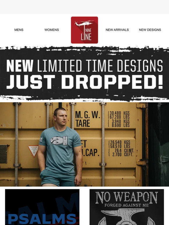 Nine Line Apparel: These New Designs Are The Bomb | Milled