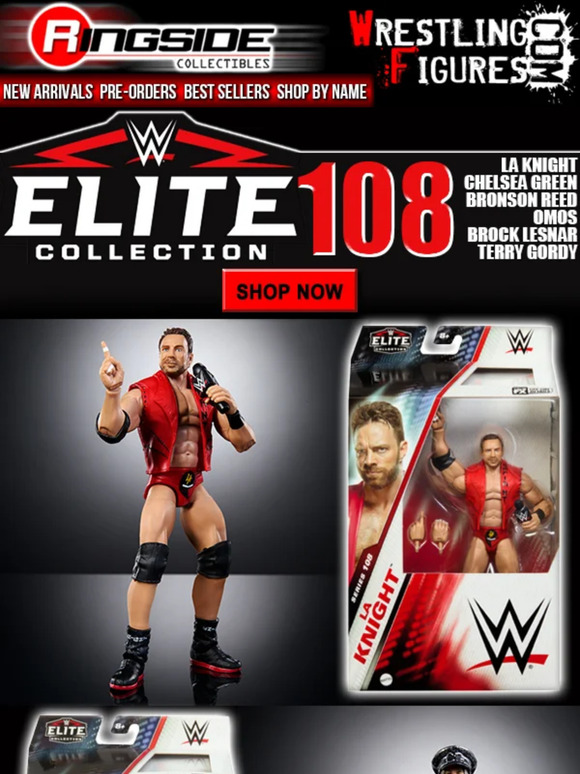 Ringside Collectibles: WWE Elite 108 Carded Images! | Milled