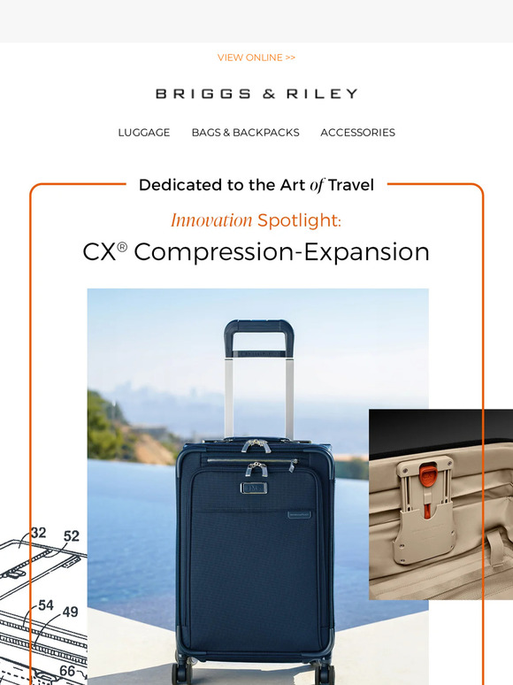 Briggs & Riley: Innovation Spotlight: Our CX® Compression-Expansion ...