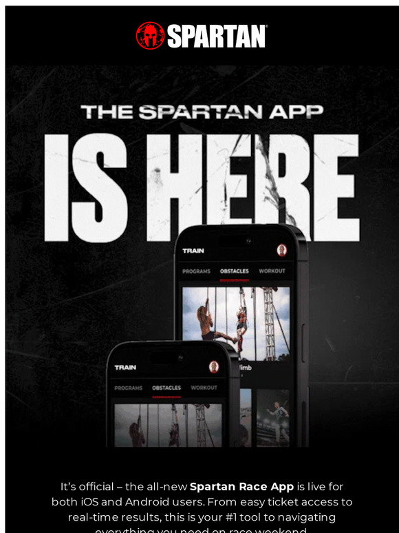 Spartan Race: Introducing the Spartan Race App: Your Ticket to the Next ...