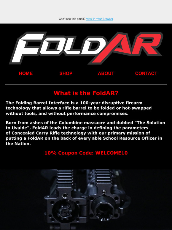 FoldAR: Welcome to FoldAR and the Concealed Carry Rifle Concept! | Milled