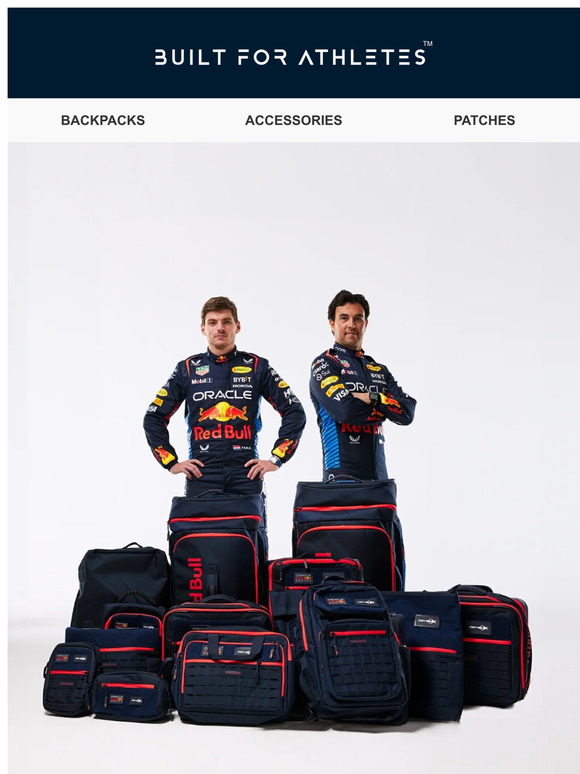 Built for Athletes: Just launched: Oracle Red Bull Racing. | Milled