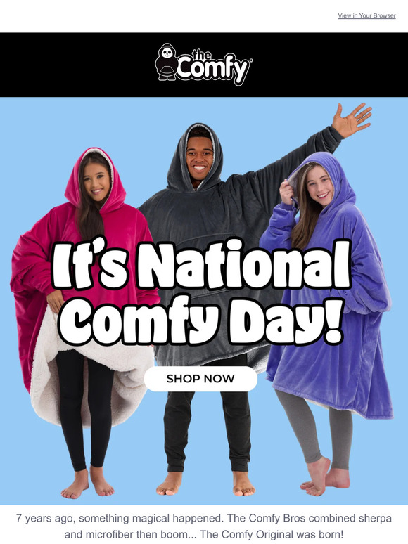 The Comfy: 3 New Colors🥳 It's National Comfy Day! | Milled