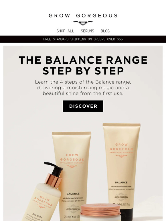 Grow Gorgeous: Learn how to use the Balance range 💛 | Milled