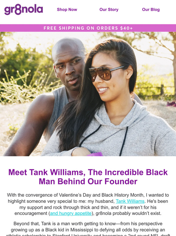 Gr8nola: Meet Tank Williams, The Incredible Black Man Behind Our ...