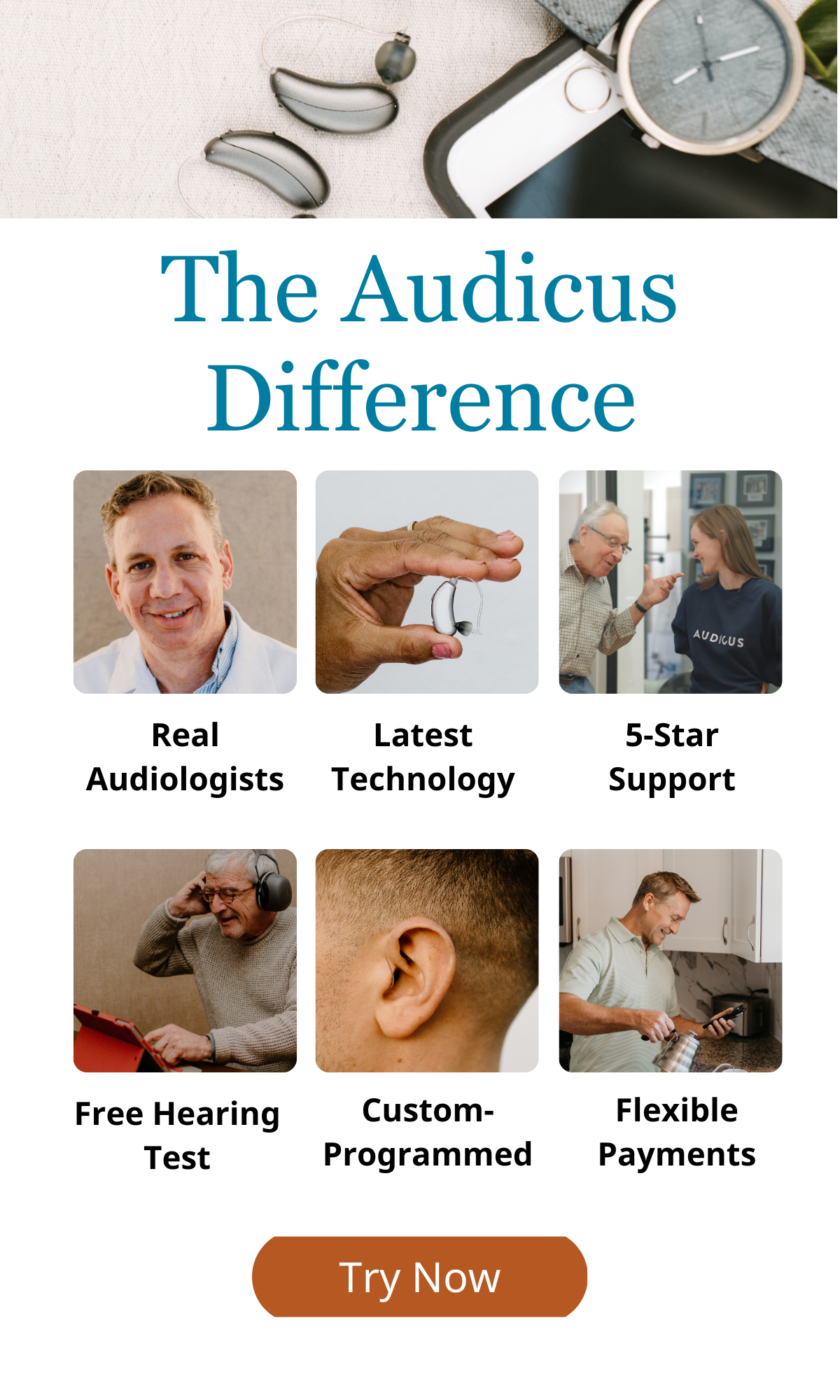 Audicus: Reliable and free: Take our new online hearing test | Milled