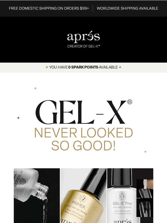 Aprés Nail: (Re)Introducing our upgraded Gel-X Kit ️ | Milled