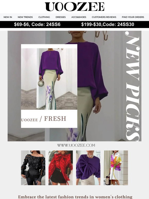 Uoozee: 🌞 New arrivals in women's wear | Milled