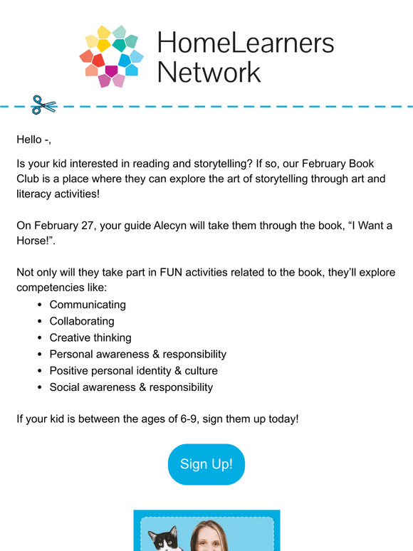 HomeLearners Network: Explore the art of storytelling with February Book Club! | Milled
