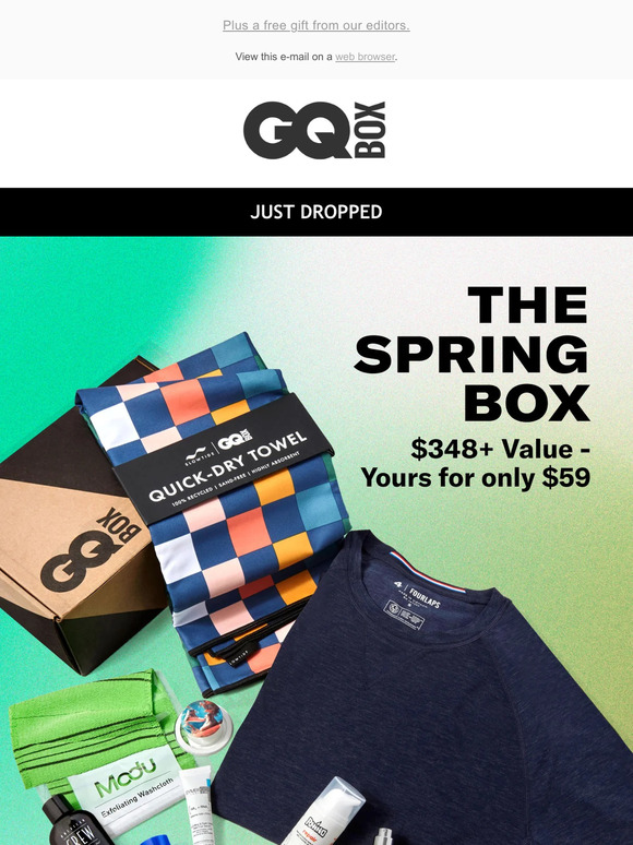 GQ: The Spring GQ Box Just Dropped - Get Yours Today For Up To $30 Off ...