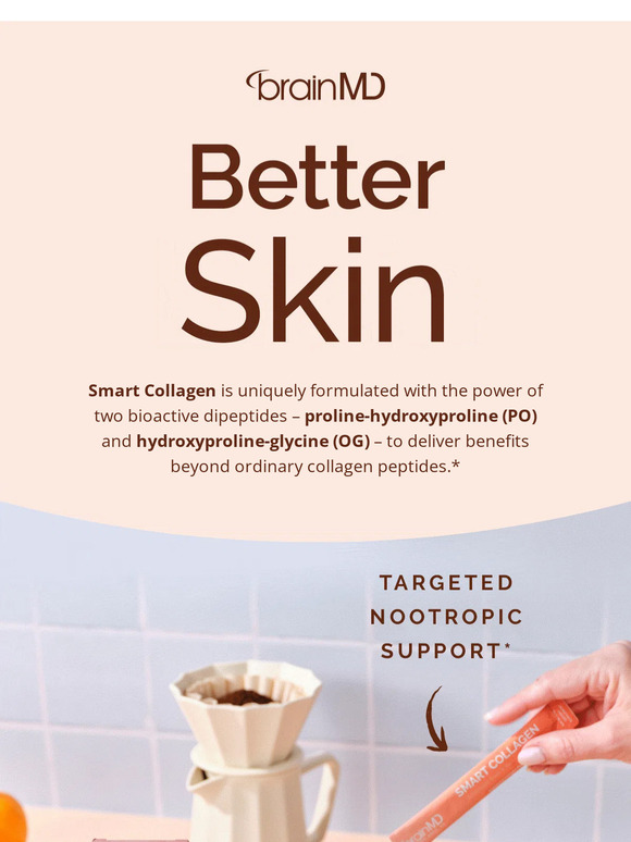 BrainMD: Studies Confirm: Smart Collagen Is… | Milled