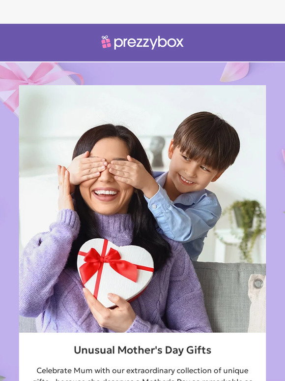 Prezzybox: Surprise mum with unusual gifts 💖 | Milled