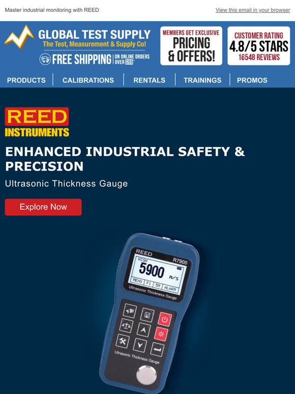 Global Test Supply: Enhanced Industrial Safety and Precision ! | Milled