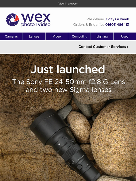 Wex Photo Video: Double Delight: Discover Sony & Sigma's New Optical Marvels 🆕 | Milled