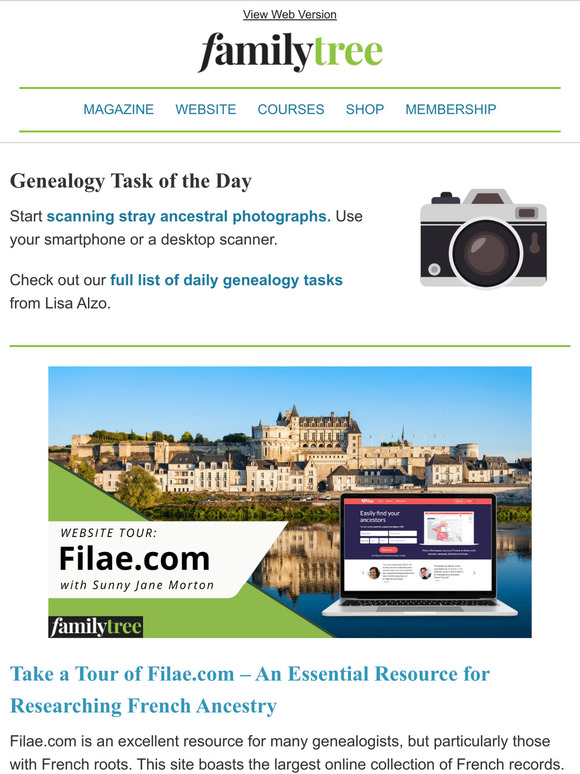 Family Tree Magazine: An Essential Resource for Researching French ...