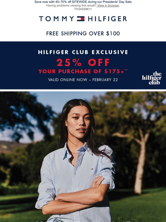 Tommy Hilfiger: Hit refresh for spring with NEW essentials for her | Milled