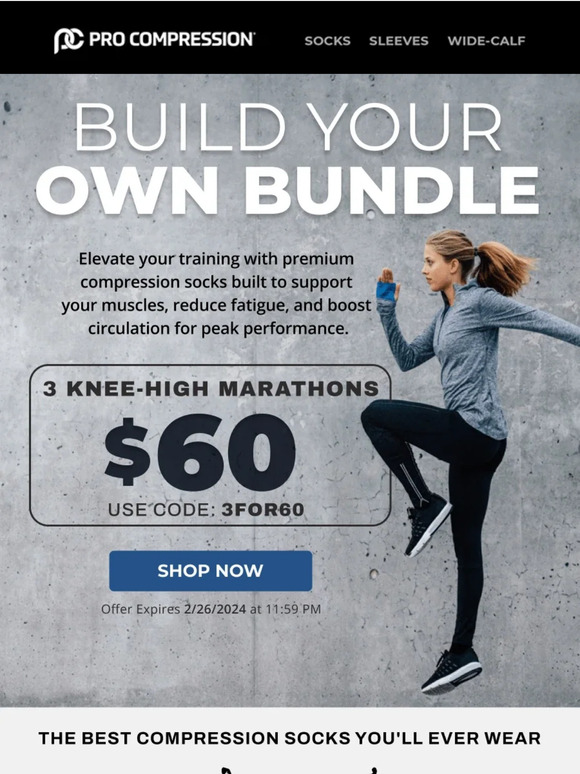 PRO Compression: 🤩 Get excited! Build your custom bundle now! | Milled