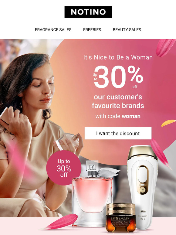 Notino: Gentlemen, we've got some gift recommendations for International Women's Day with up to ...