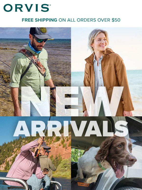 Orvis: Explore our new spring collections! | Milled