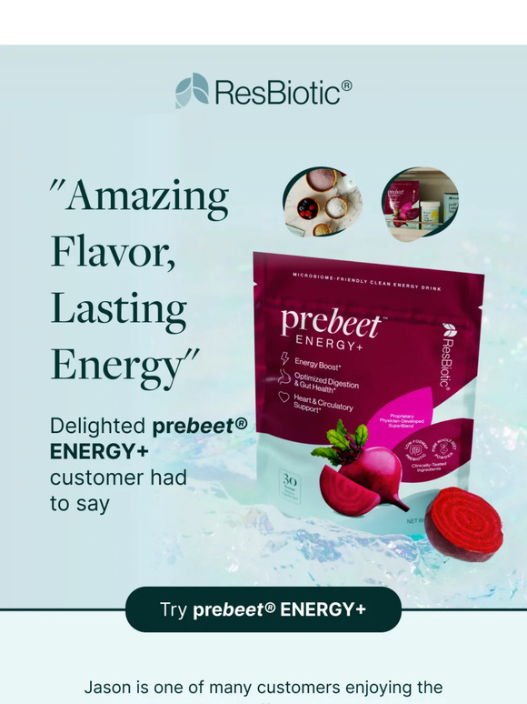 ResBiotic: “Amazing flavor, lasting energy” | Milled