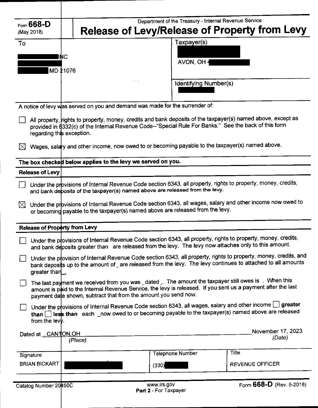 Tax Court Help: The Venible Group Stops $800K Levy | Milled