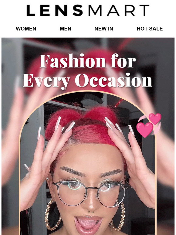 Lensmart: HEY! More than just a pretty pair. It's YOU!💗 | Milled