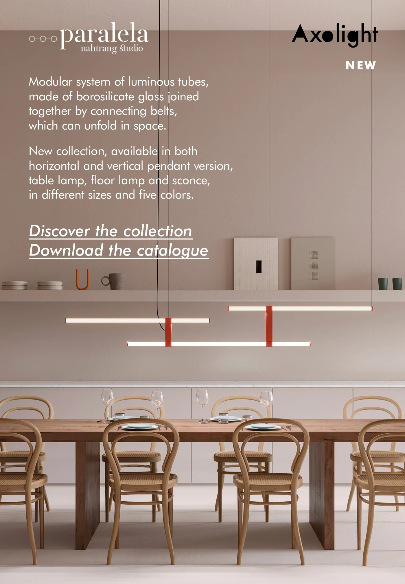 Archiproducts: Modular light cylinder collection: Paralela by Axolight ...