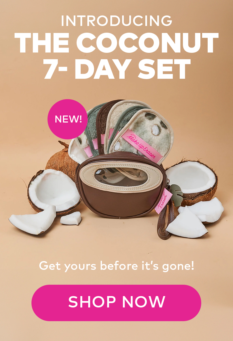 Makeup Eraser: Introducing: The Coconut 7-Day Set 🥥 | Milled