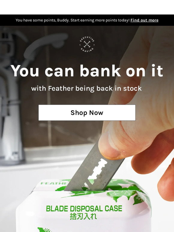 Executive Shaving: Your Shaving Essentials from Feather Are Back! | Milled