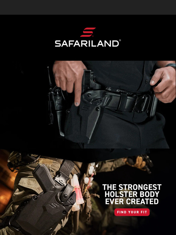 Safariland: SafariVault⚡ - The Strongest Holster Body Yet | Milled