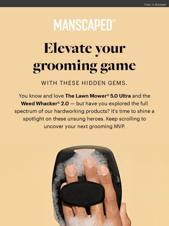 Manscaped: The best-kept secrets in men's grooming | Milled