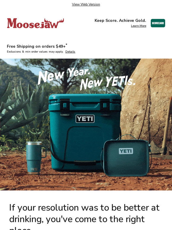 Moosejaw: Say Hi to the New YETI Colors - Agave Teal and King Crab ...
