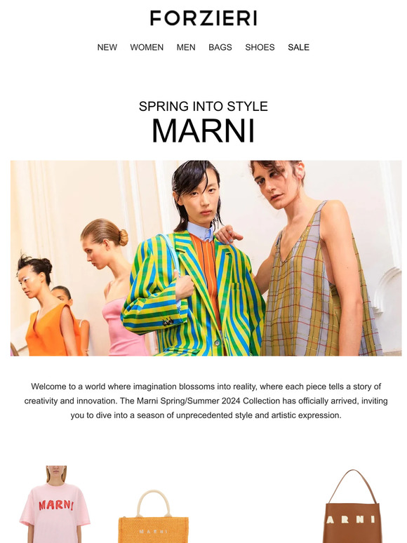 Forzieri: 🌸 Fresh Beginnings: Marni SS24 Collection | Milled