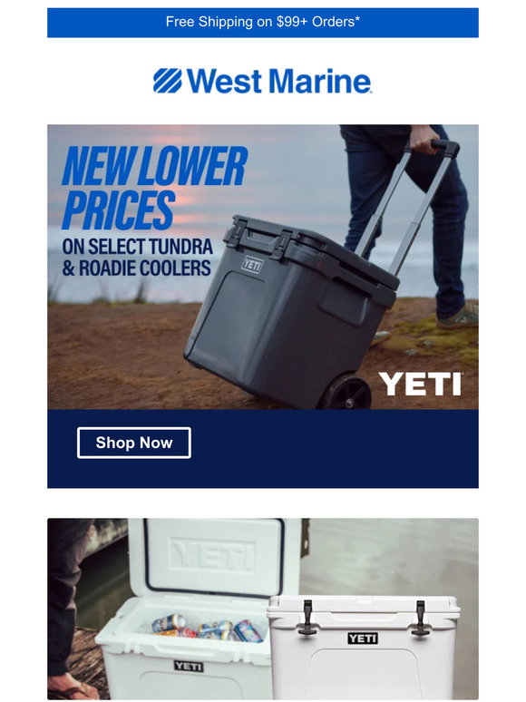 West Marine: PRICE DROP on YETI! | Milled