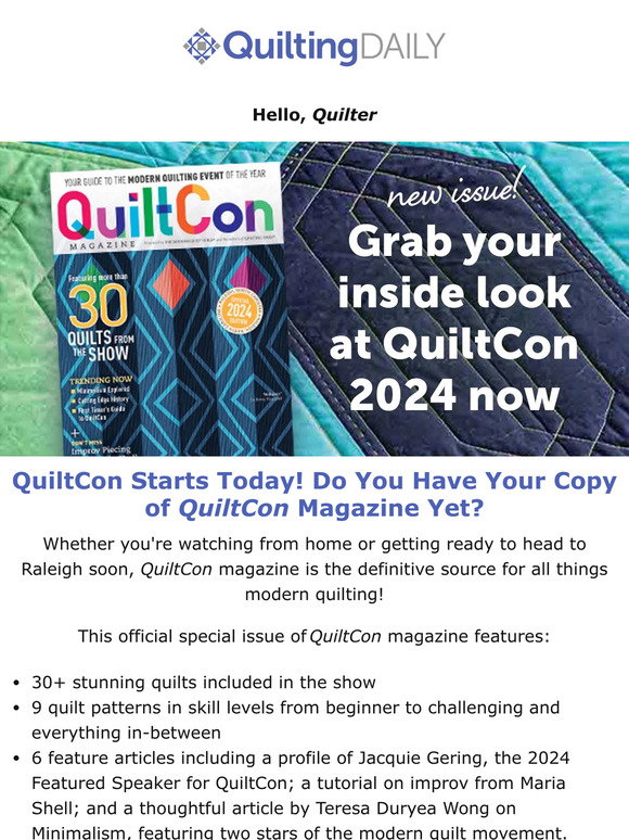 Fons & Porter: Get an Inside Look at QuiltCon 2024 | Milled