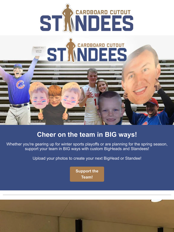 Cardboard Cutout Standees: Stand Out in the Crowd! | Milled