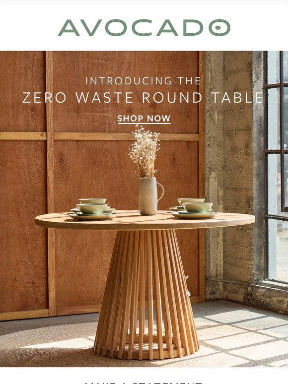 Avocado Mattress: Introducing the Zero Waste Round Table | Milled
